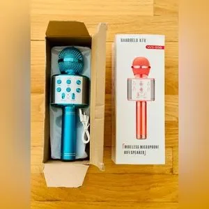 Portable Audio & Video | Handheld Karaoke Wireless Microphone Hifi ...